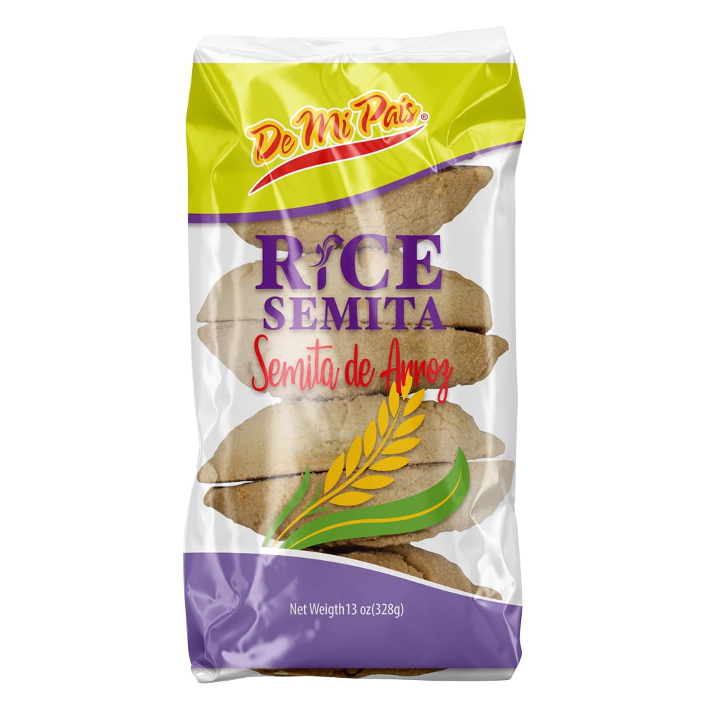 De Mi Pais Semita de Arroz 328g / Rice Bread 13oz 10-PACK - Walmart.com