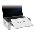 Quartet Dry-erase Board Desktop Monitor Riser - 100 lb Load Capacity ...