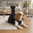 Breathable Dog Drag Bag Protects Paralyzed Pet Chest and Limbs for ...