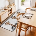 2x6ft Area Rug,Welcome Words Cute Giraffes Washable Large Rugs Soft Non ...
