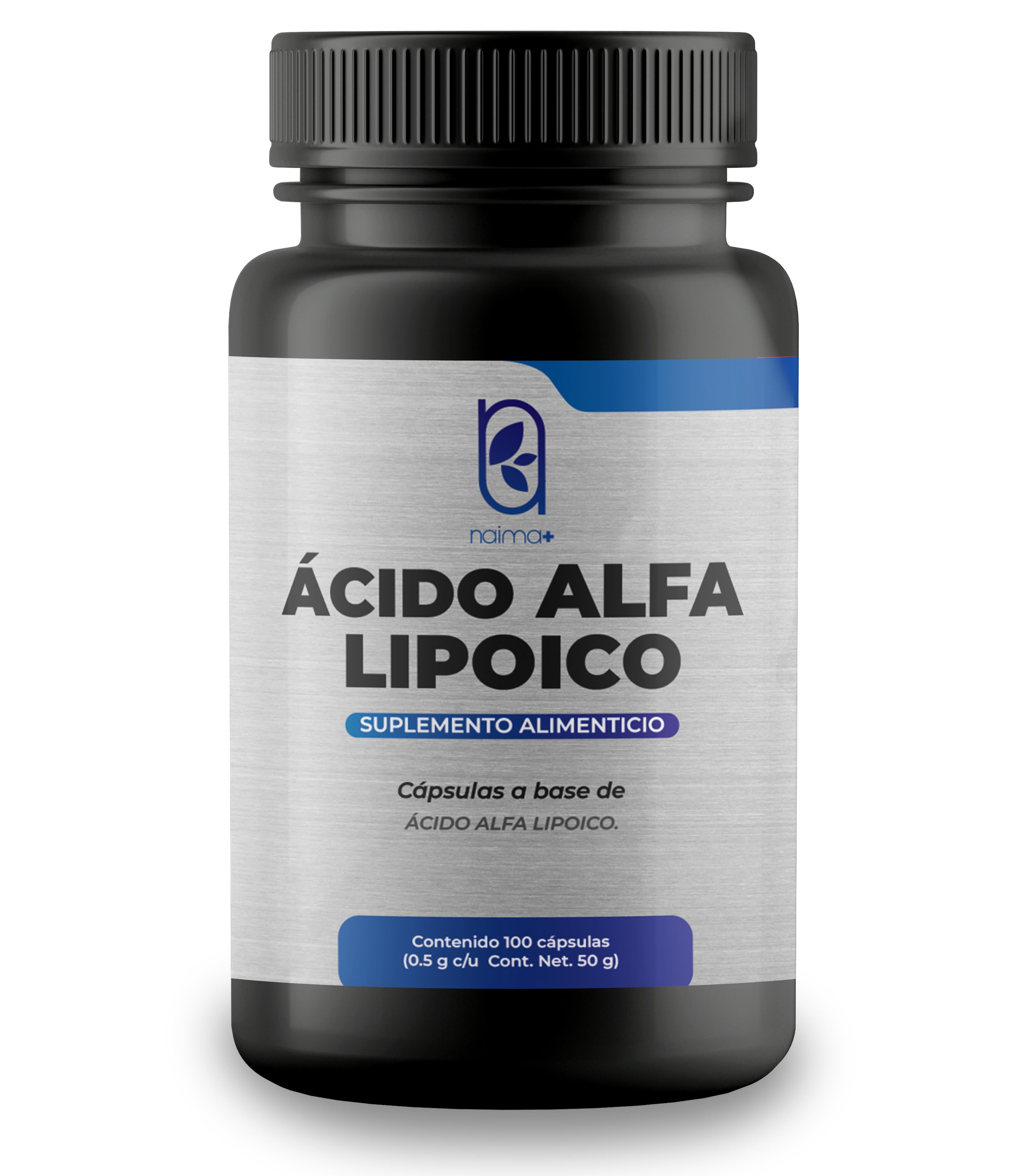 Ácido Alfa Lipoico, 100 Cápsulas, NAIMA | Bodega Aurrera en línea