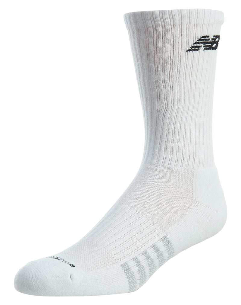 New Balance 3 Pack Core Cotton Crew Socks Mens Style : N5050 - Walmart.com