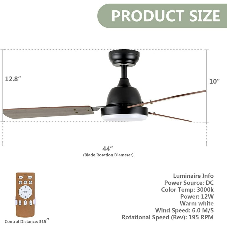 Vertical Rotating Ceiling Fans | Shelly Lighting