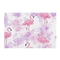 BZSMCE Pink Flamingo Pattern Pattern 2-Piece Non-Slip Absorbent ...