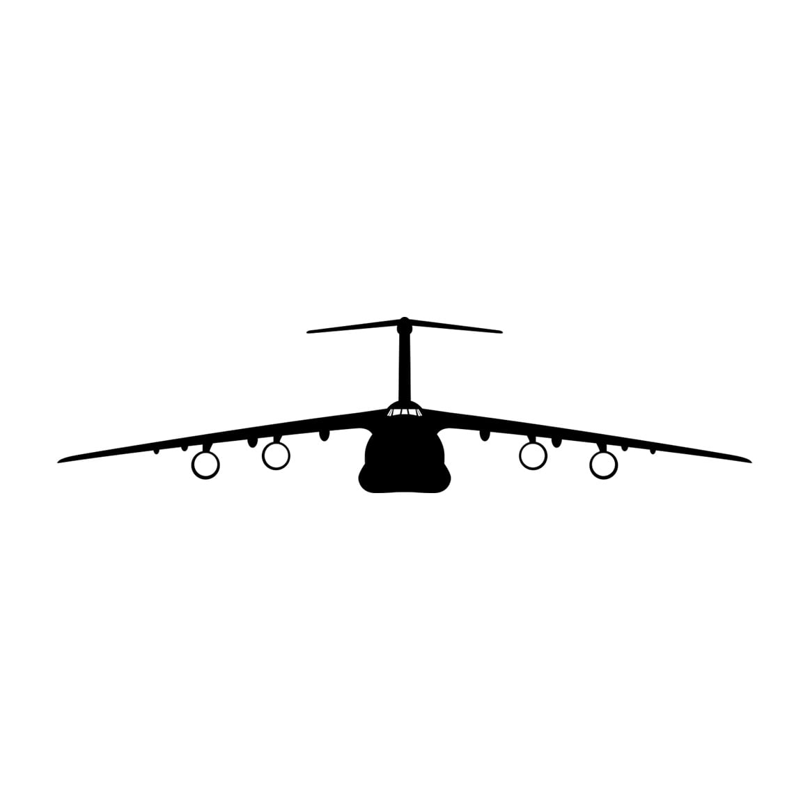 C-5 Galaxy Sticker Decal Die Cut - Self Adhesive Vinyl - Weatherproof ...
