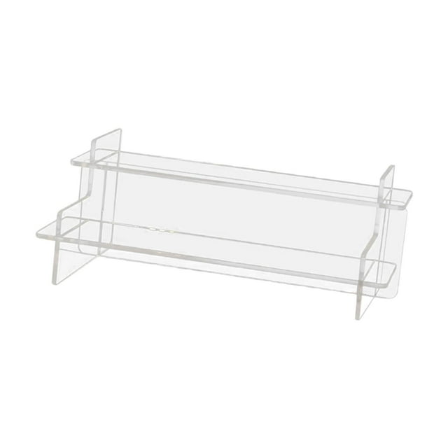 Acrylic Ladder Display Riser Showcase Storage Rack for Wallet Home ...