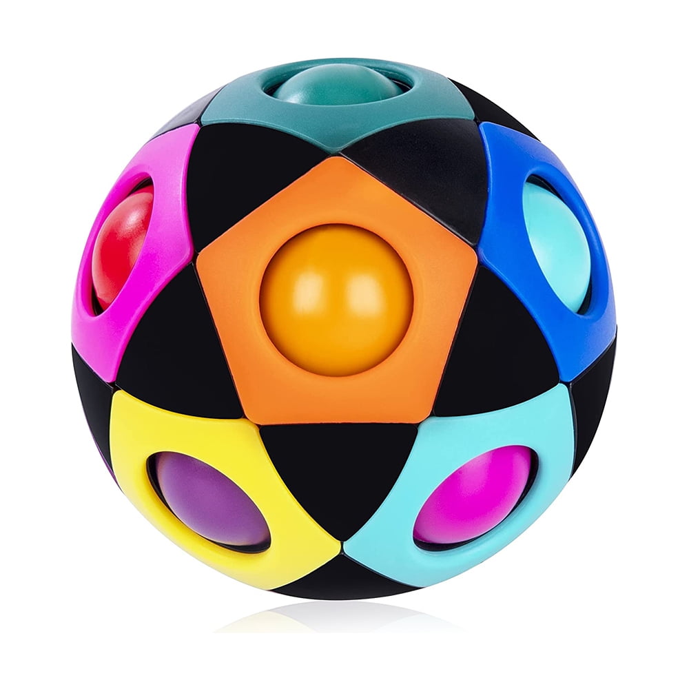Rainbow Ball Magic Toy Puzzle Magic Rainbow Ball Puzzle Plus Version ...