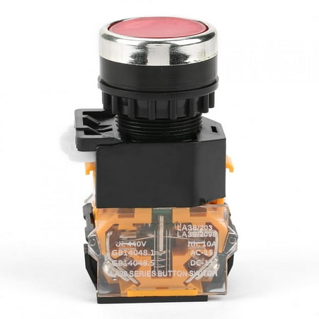 Flat Head Button Switch,Self Locking Flat Head Push Button Switch ...