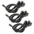 Gueiykk 3pcs 3‑Port Cooler Cooling Fan Splitter Power Adapter Cable 4p ...
