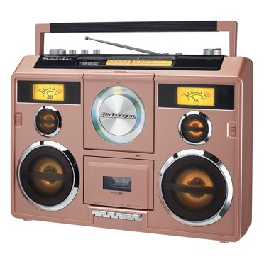 TechPlay Monster 1980S-Style Boom Box CD Player, Cassette Player ...