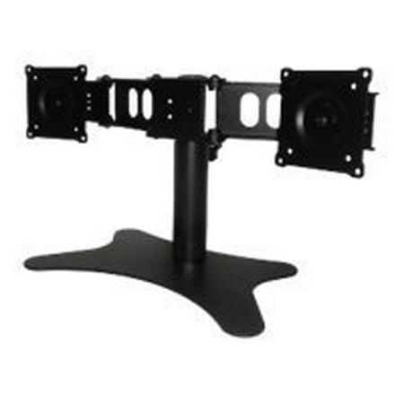 DoubleSight DS-219STB - Stand - for 2 LCD displays - black - screen ...