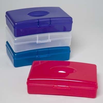 Plastic Pencil Box Case Pack 48 - Walmart.com