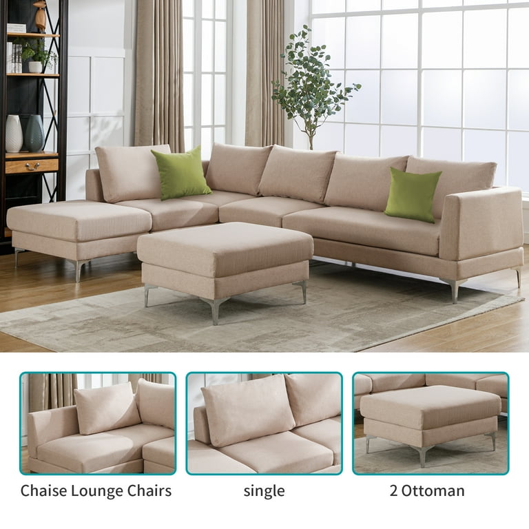 Modern Cloth Sofa Set Designs