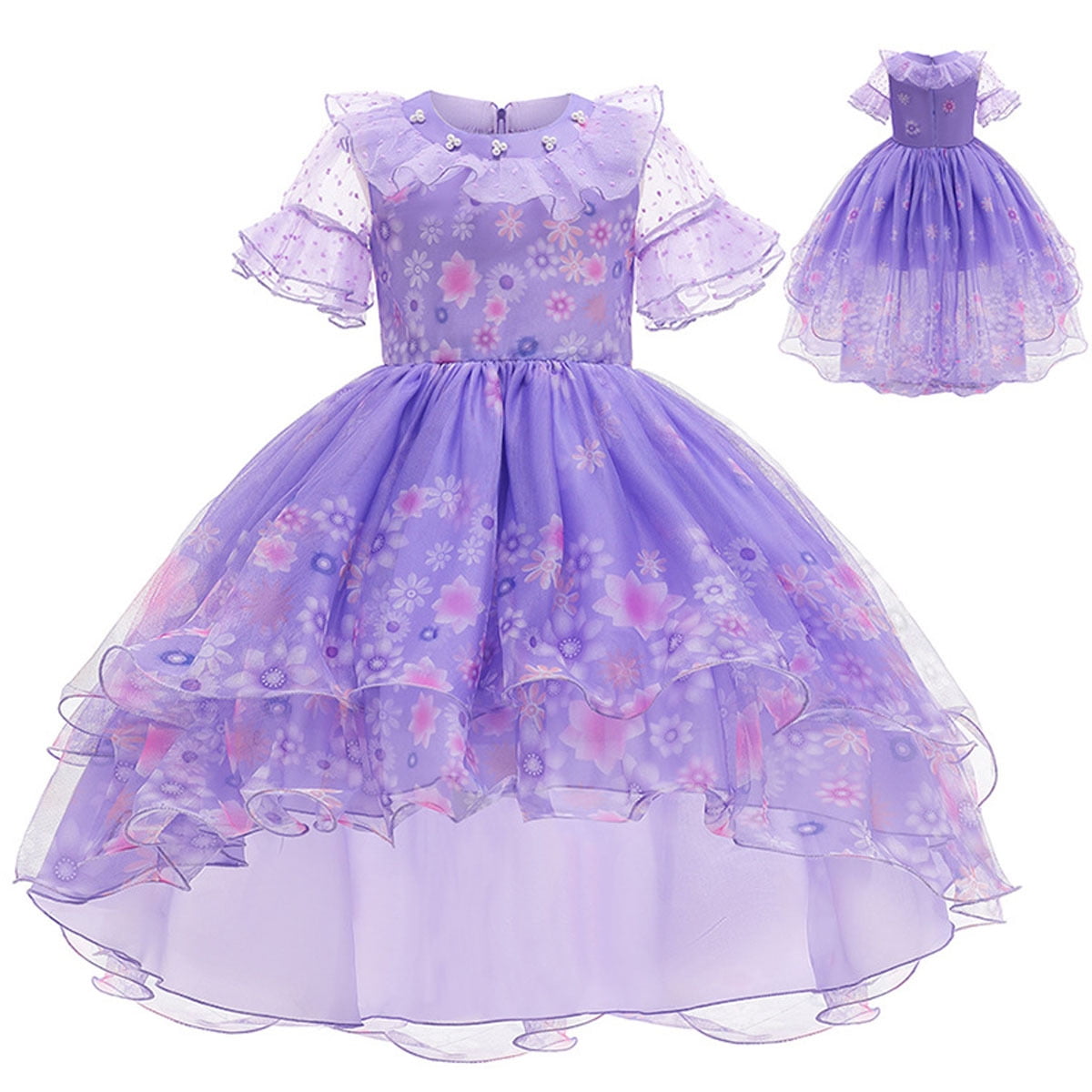 Little Girls Isabela Princess Dress Halloween Party Cosplay Outfits ...