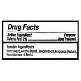 Equate Astringent with 2% Salicylic Acid for Deep Cleaning Acne Care, 8 ...