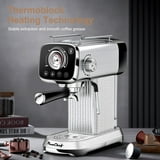 20 Bar Compact Espresso Machine with Milk Frother, Dual Shot Options ...