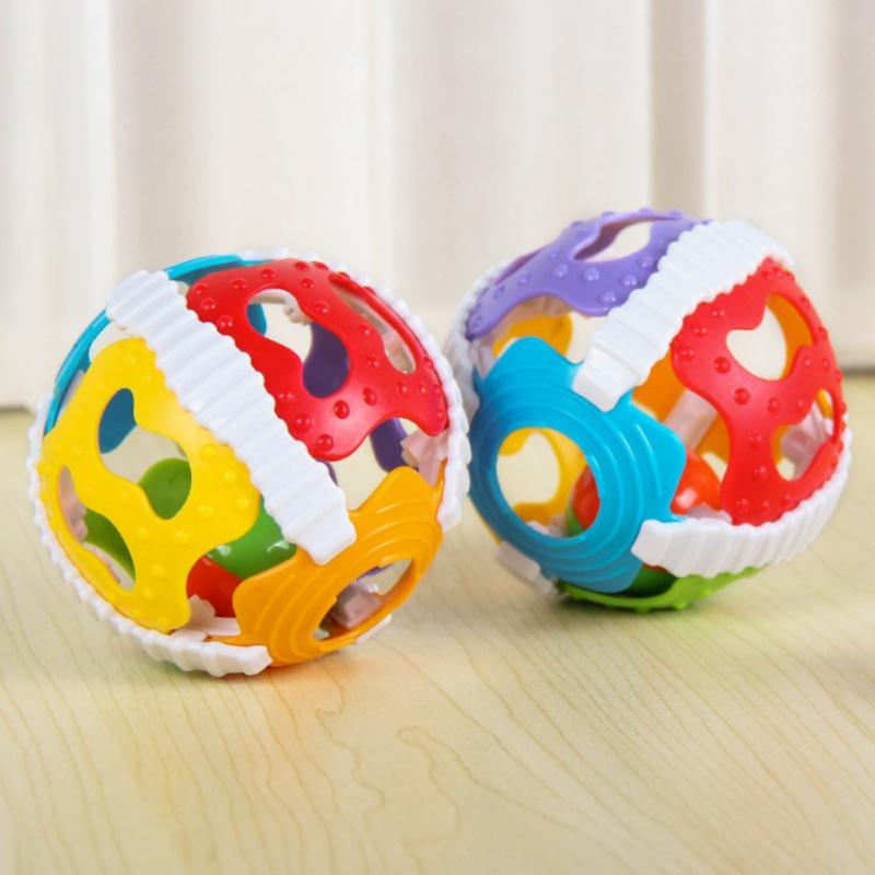 Baby Toy Fun Little Loud Bell Ball Rattles Develop Intelligence ...