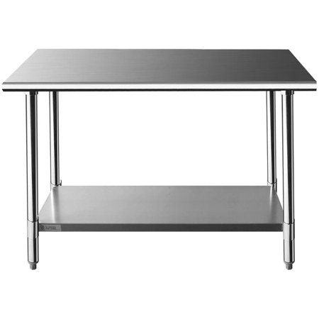 Z SGRILLS tainless Steel Commercial Kitchen Prep & Work Table 48 x 24 ...