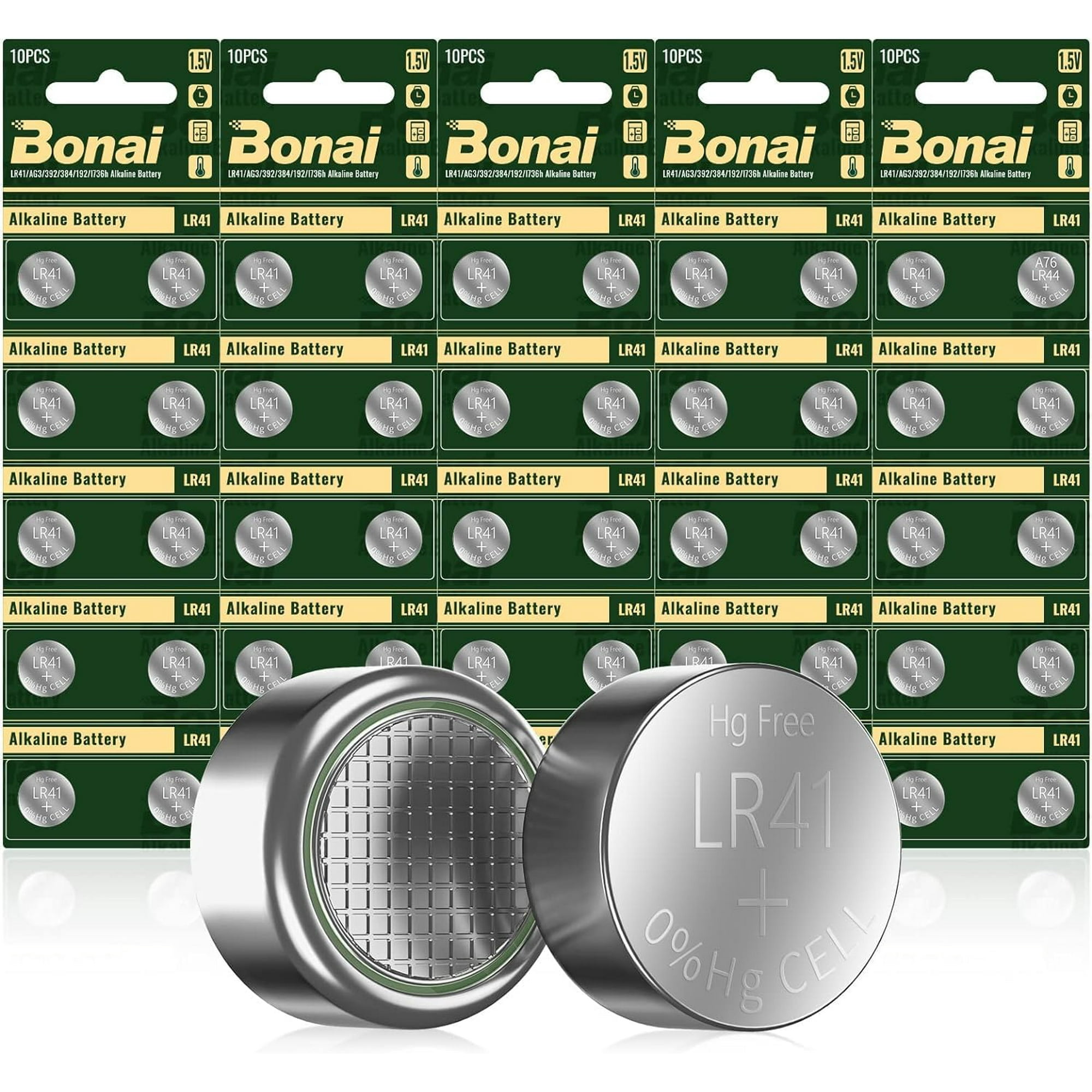 Click here for Hsmeiegadovf Bonai Lr41 Button Batteries High Capa... prices