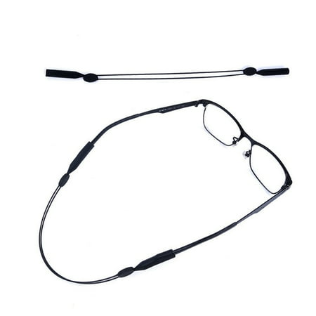 Black Glasses Cable Eyewear Retention System Anti-dropping Anti-slip ...