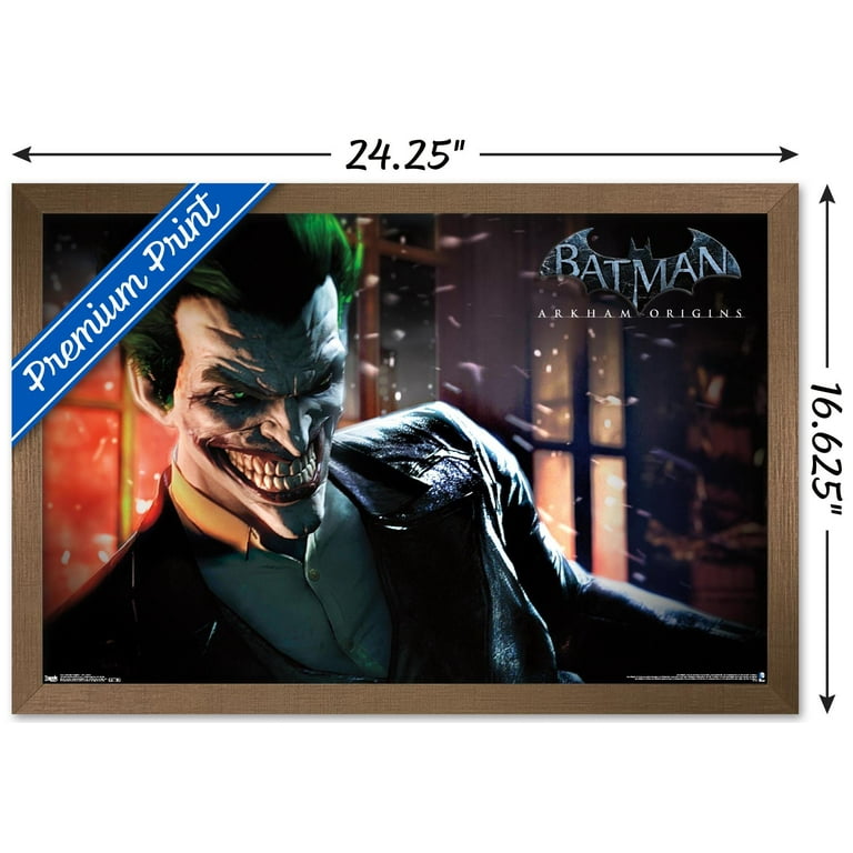 Batman Arkham Origini Poster Joker
