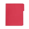 50 Red Letter-Size File Folders with 1/3-Cut Reinforced Tabs and 2 ...