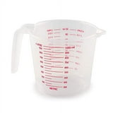 Norpro 4 Cup Plastic Measuring Cup for Kitchen, Ideal for Dry ...