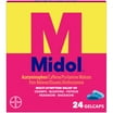 Midol Complete Menstrual Pain Relief Caplets for Teens, Caffeine Free ...