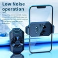 S1 Portable Mini ABS Mobile Phone Turbo Hurricane Back-clip Cooling Fan ...