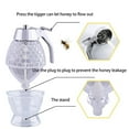 Senlong Squeeze Honey Dispenser, Plastic Syrup Container, Honey Pot ...