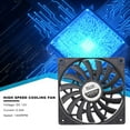 Thin 12mm Thickness 120X120X12mm 12V Desktop Computer Host Quiet Fan ...