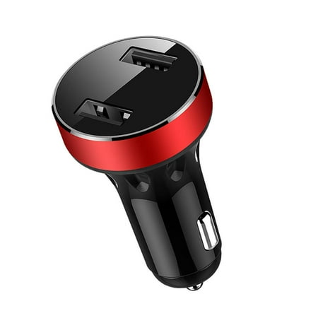 USB Car Charger Phone Charger Intelligent Double USB Car Power Adapter ...