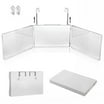 NEXPURE 3 Way Lighted Mirror, LED Trifold Makeup Mirrors for Hair ...