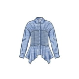 Simplicity Sewing Pattern 9821 - Misses' Blouse with Collar, Sleeve and ...