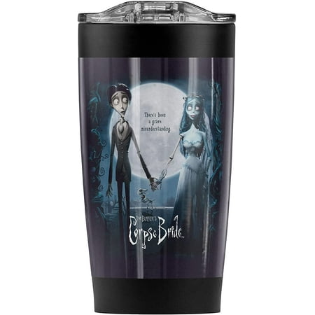 Corpse Bride Bride Poster Stainless Steel Tumbler 20 oz Coffee Travel ...