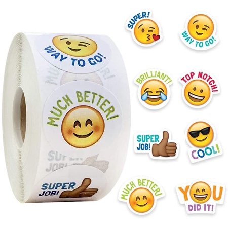 Cartoon Smiley Emoticon Sticker Pack | Walmart Canada
