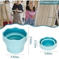 2 Pcs Foldable Paint Water Dispenser Watercolor Brush Cleaner Portable ...