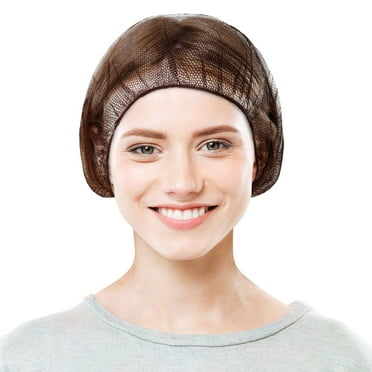 Black Nylon Hair Nets 22" in Bulk. Pack of 1440 Disposable Invisible 1/ ...