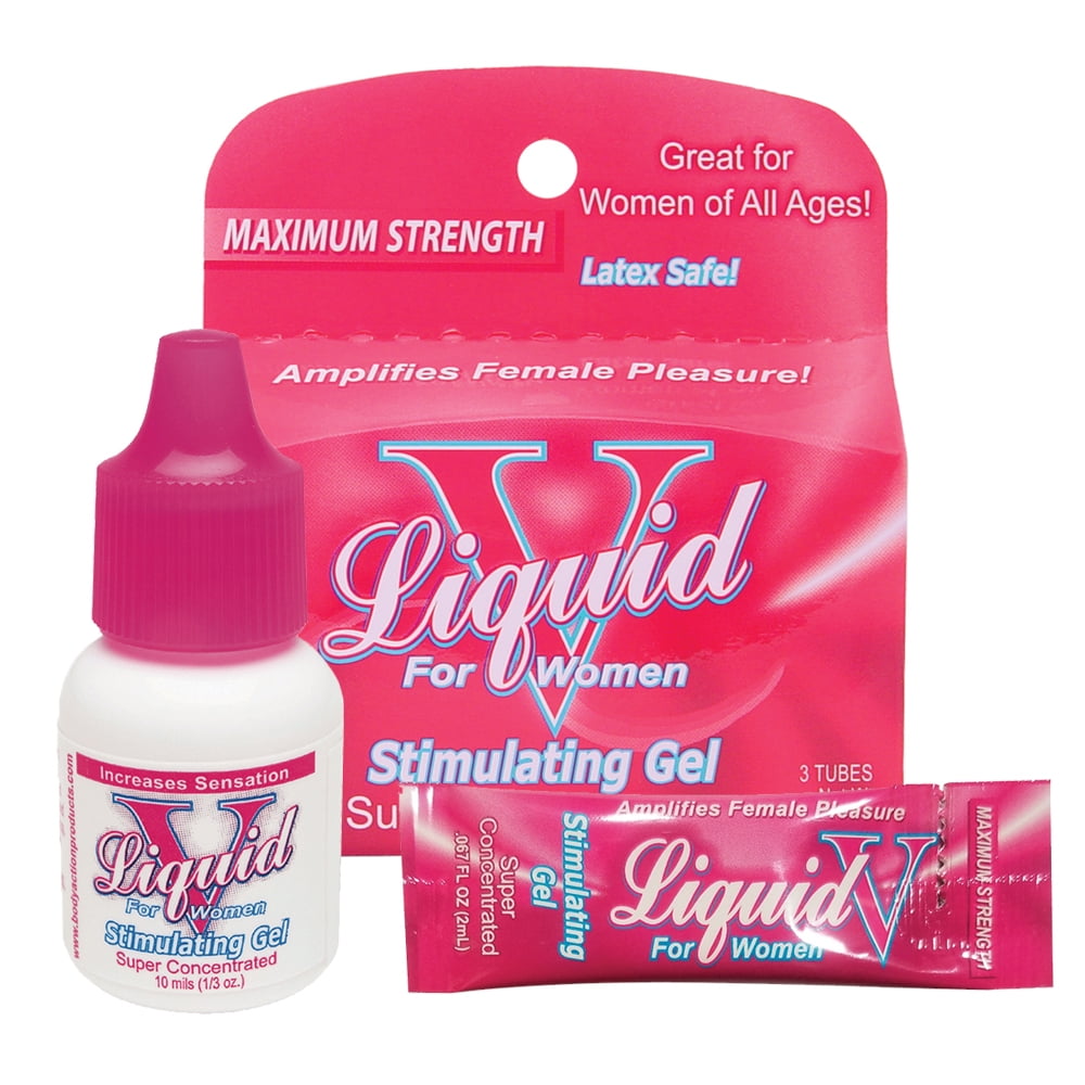 Liquid V For Women Stimulating Female Pleasure Gel, 0.07 oz Sample Pack ...