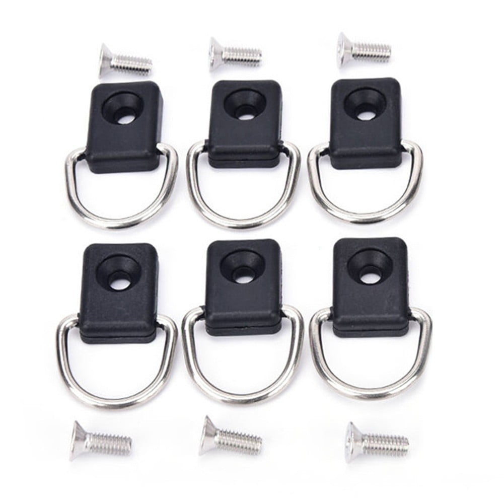 Kayak D Ring Buckle with Screws Elastic Rope Marine Boat Canoe Kayak ...