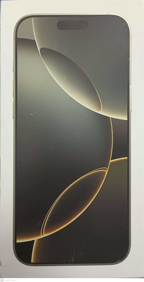 Open Box Original Apple Empty Box iPhone 16 Pro Max Natural Titanium ...