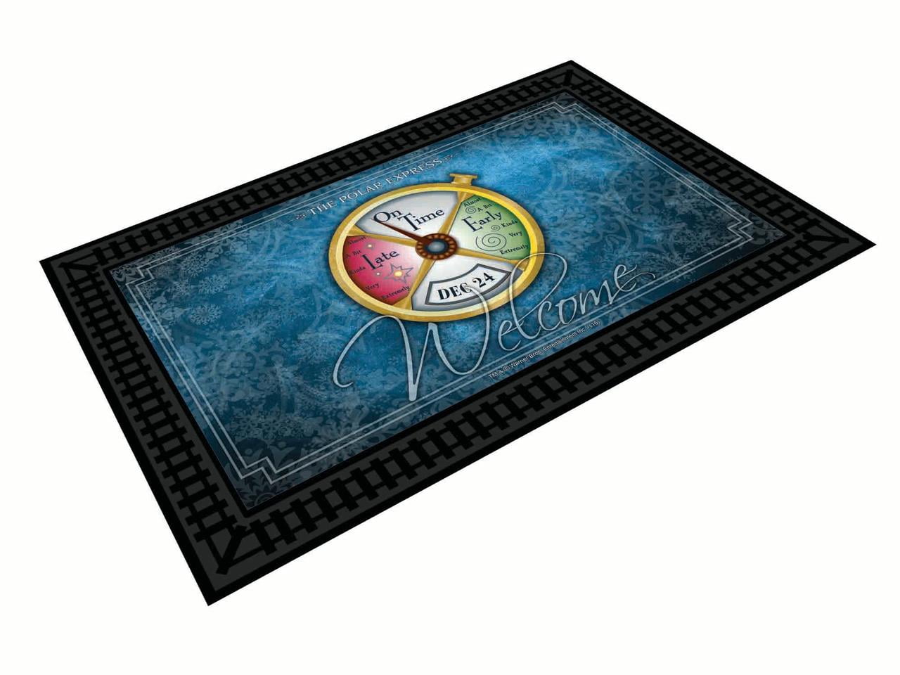 9-33091 The Polar Express Conductor's Pocket Watch Welome Mat - Walmart.com