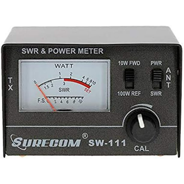 Mcbazel SURECOM SW-111 100 Watt SWR/Power Meter for CB Radio Antenna ...