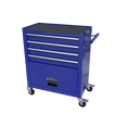 4-Drawer Rolling Tool Cabinet with 328PCS Tool Set, Lockable Steel Tool ...