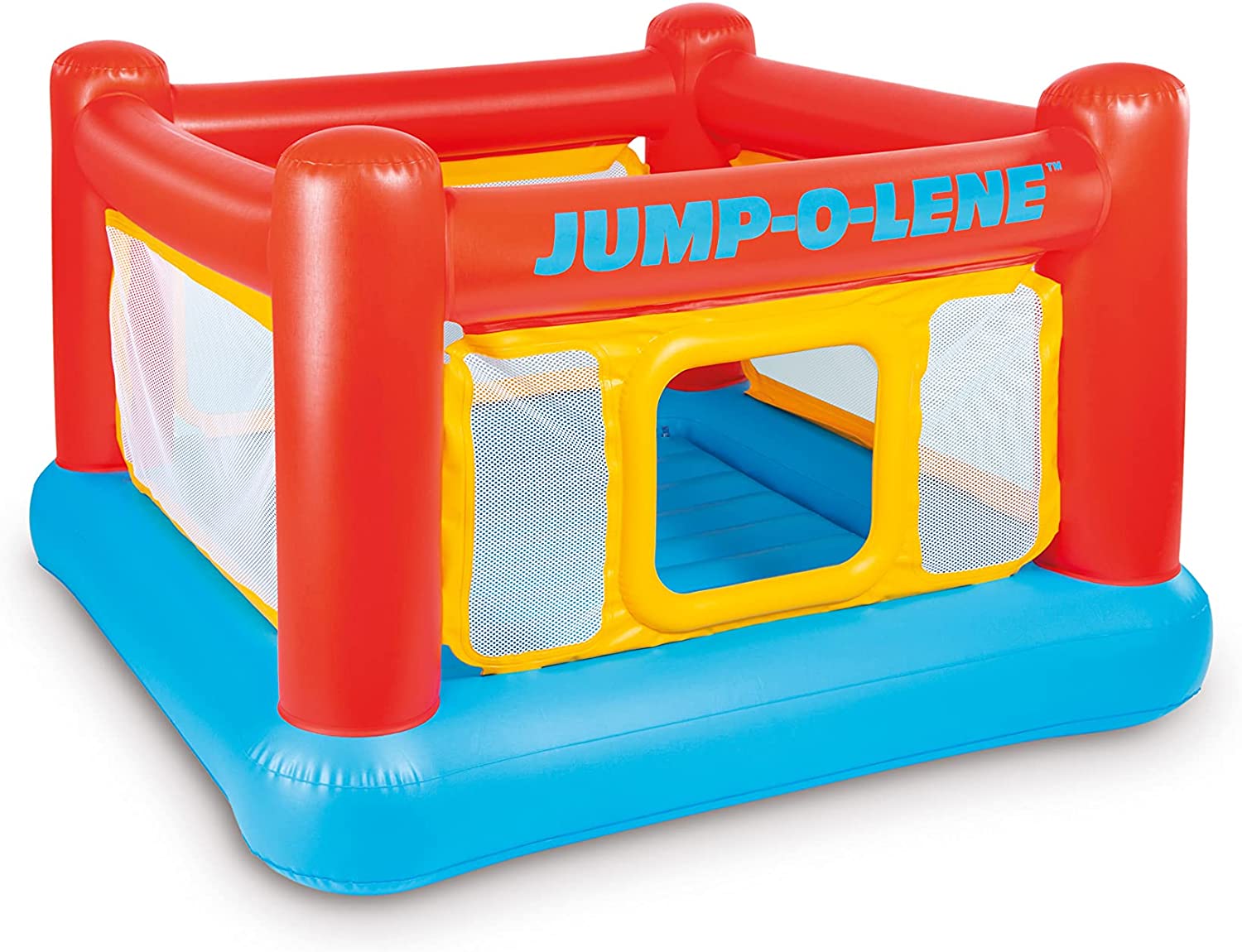 Intex Inflatable Jump-O-Lene Playhouse Trampoline Bounce House for Kids ...