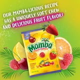 Mamba Chewy Fruit Candy 7.05 oz with Juicy Flavors Including Strawberry ...