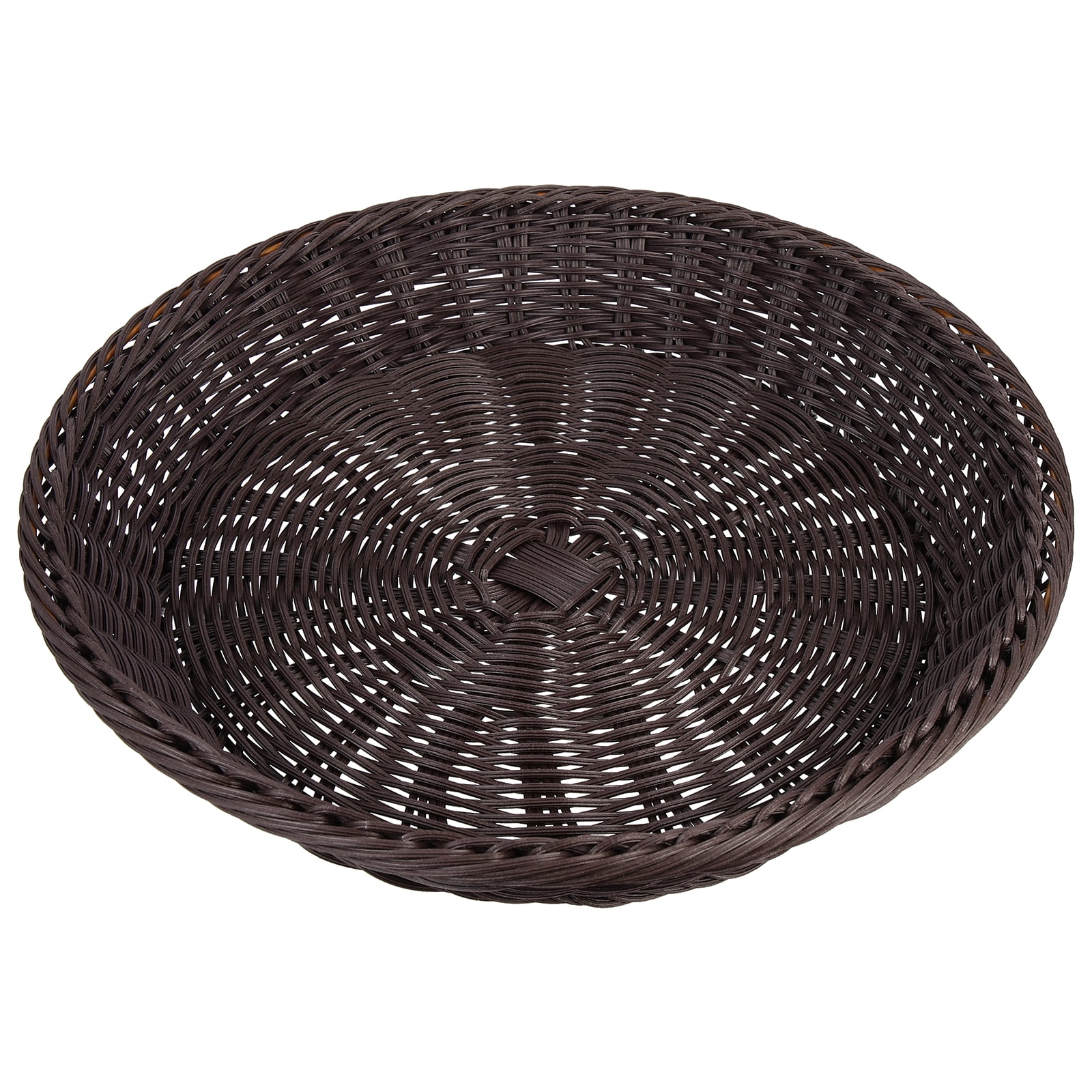 Hemoton Basket Woven Bread Fruit Rattan Wicker Serving Baskets ...