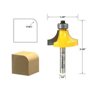 Yonico 1" Radius Round Over Edge Forming Router Bit - 1/2" Shank ...