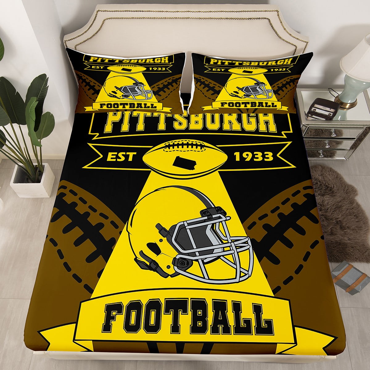 Click here for Erosebridal Rugby Fitted Sheet Full For Boys geome... prices