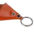 BIMZUC Guitar Pick Bag Faux Leather Portable Keychain Holder Case ...
